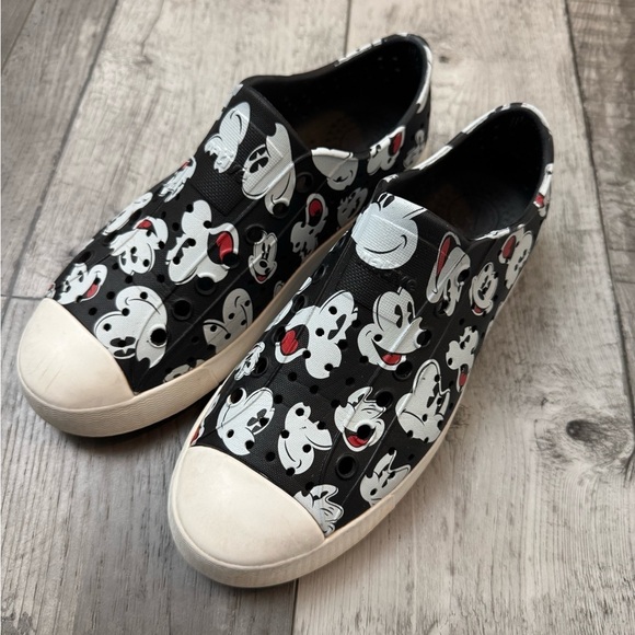 Native | Shoes | Native X Disney Collab Mickey Mouse Character Slip On ...